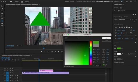 How To Quickly Add Shapes In Premiere Pro Envato Tuts