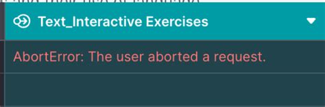 User Aborted Request Openai Ask For Help Glide Community