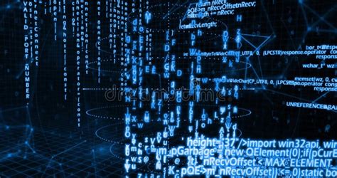 Animation Of Network Of Connections And Data Processing Stock Video Video Of Encryption