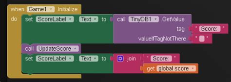 storing a value in tinydb re opening the app and score is still