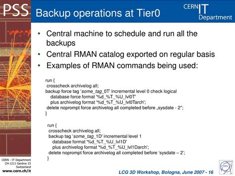 PPT Backup Recovery With RMAN PowerPoint Presentation Free Download ID 3369824