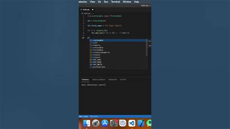 Prettytable In Python Youtube