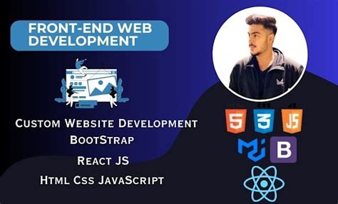 Be Your Frontend Web Developer Using React Js Html Css Bootstrap Javascript By Shehrozrehman