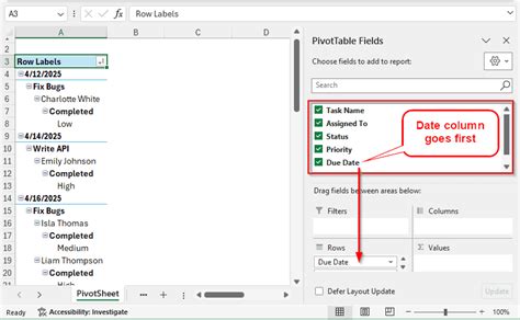 How To Sort Dates In A Pivot Table With Simple Detailed Steps Excel Insider