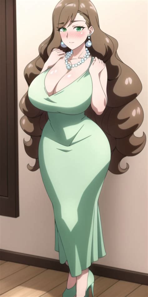 Long Light Brown Big Hair Green Eyes Milf House By Varm209 On Deviantart