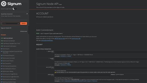 Transaction API Documentation Guides