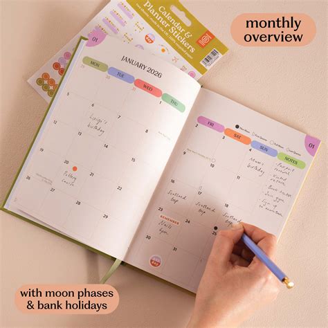 2026 Harlequin Diary A5 Weekly Planner Good Tuesday
