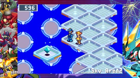 [mmbn6] Can Anyone Tell How To Get To This Blue Item In Sky Area 2 I