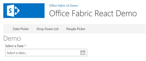 Office Fabric React Sharepoint Hosted Add In