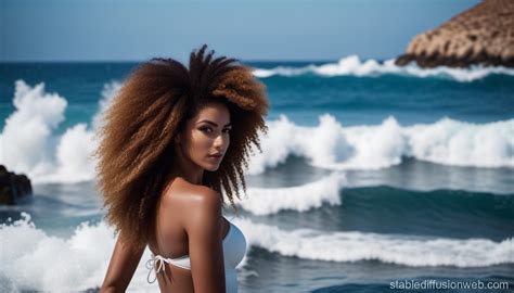 Birth Of Aphrodite From Sea Foam In Cyprus Stable Diffusion Online