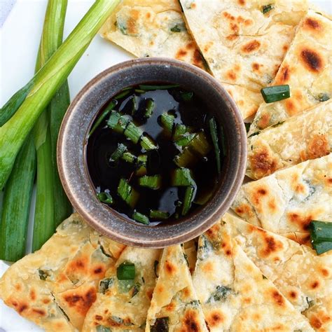 Scallion Pancakes Recipe Crispy Chinese Delight With Savory Scallions