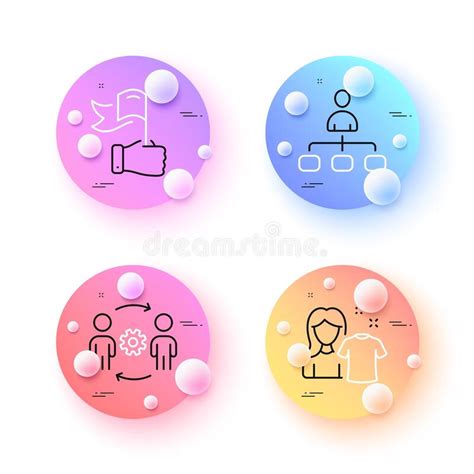 Leadership Engineering Team And Management Minimal Line Icons For Web Application Printing