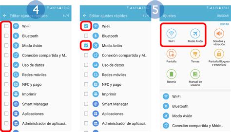 Icono De Configuración Del Menú De Android Agregar O Quitar Botones