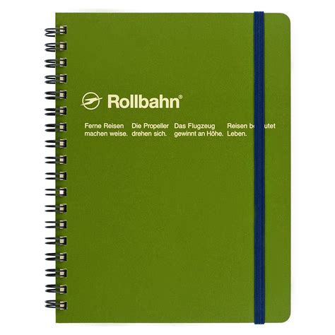 Rollbahn Notebook Small Large Or A5 9 Colors