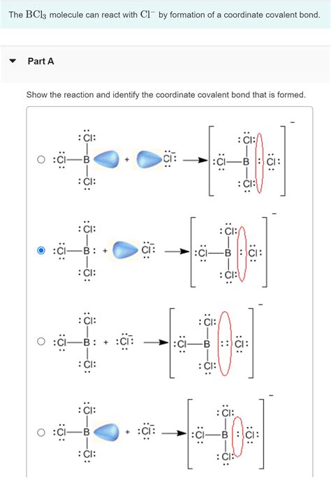[Solved] The BCl3 molecule can react with Cl by formation of a coordinate... | Course Hero