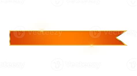 Premium Gradient Ppt Text Box Orange And Gold Frame 19773120 Png