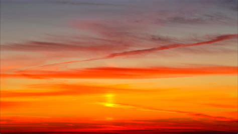 Cinemagraph Of The Sky And Clouds At Sunset 14243497 Stock Video At