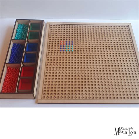 Tabla Perforada Grande Montessori