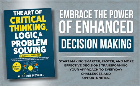 Amazon The Art Of Critical Thinking Logic Problem Solving Everyday Exercises To