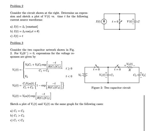 Solved Consider The RC Circuit Shown In Fig We Derived Chegg
