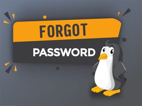 How To Reset A Forgotten Root Password In Linux