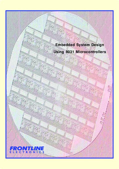 Pdf Embedded System Design Using 8031 Microcontrollers