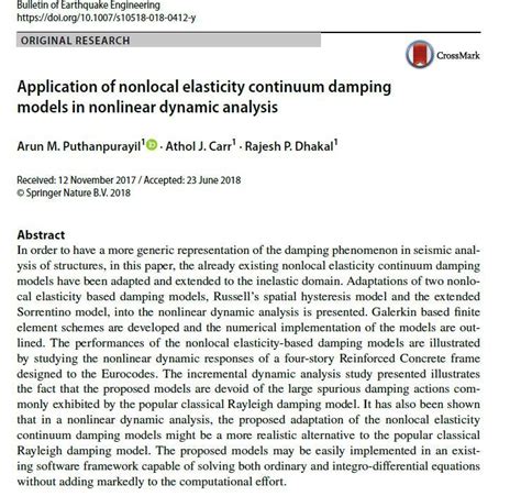 Arun M Puthanpurayil Msc Phd P On Linkedin Alternative Approach To Modelling Inherent