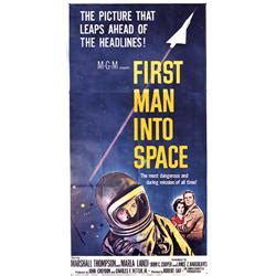 First Man Into Space 3 Sheet
