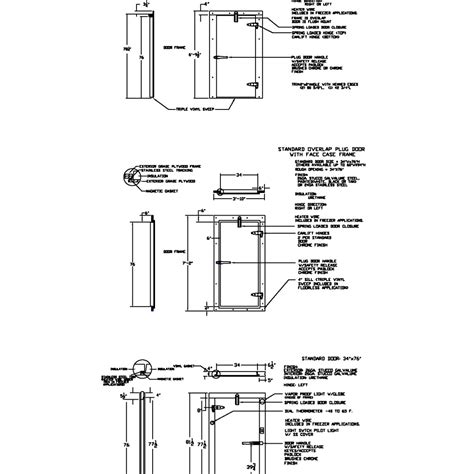 Flush Mount And Overlap Us Cooler Walk Ins