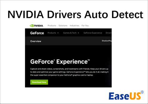 Nvidia Drivers Auto Detect Free Download Update Drivers Automatically