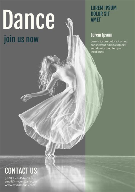 Benefit Dance Flyer Templates