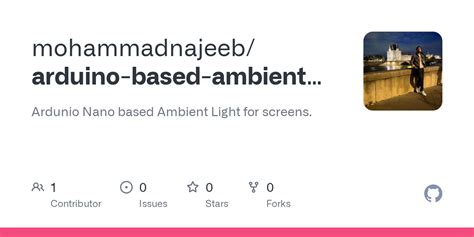 Github Mohammadnajeeb Arduino Based Ambient Light Ardunio Nano Based