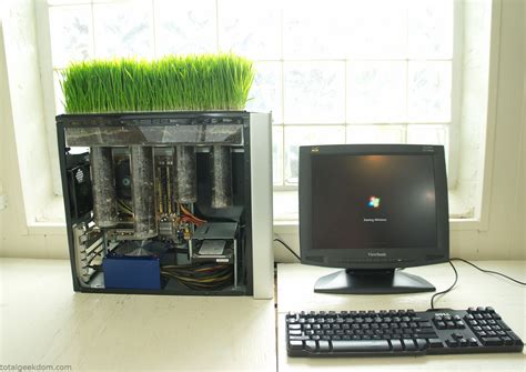 Bio Computer Living Grass Computer Total Geekdom