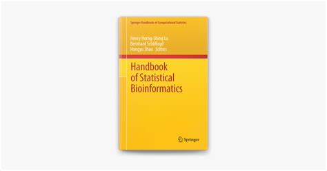 ‎handbook Of Statistical Bioinformatics On Apple Books