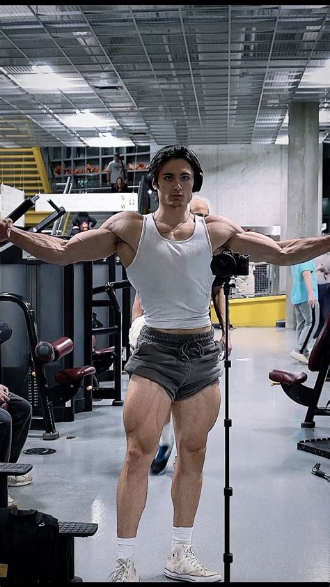 Maxwell Krause Average Natty Olympia Physique Gym Workout Lifting