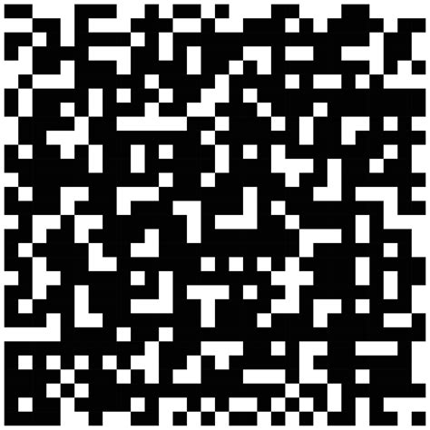 Abstract Background With Black And White Qr Code On A Black Background Simple Pixelation