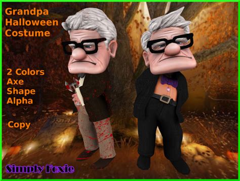 Second Life Marketplace Grandpa Halloween Costume Boxed