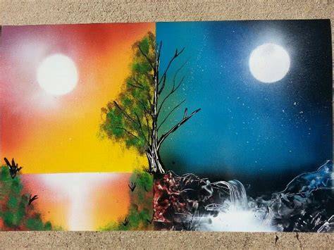 20 Greatest Painting Ideas Day And Night You Can Save It Without A