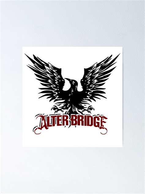 Alter Bridge Art Poster For Sale By Hmontfort8a Redbubble
