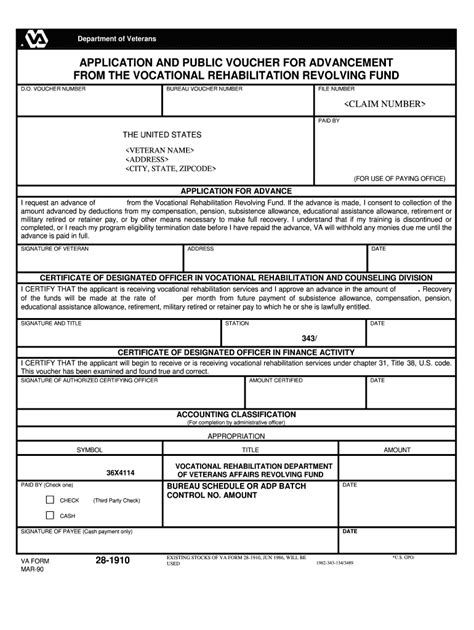 VA Form Fill Online Printable Fillable Blank PdfFiller