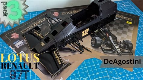 The Lotus Renault 97t Build From Deagostini Pack 3 Youtube