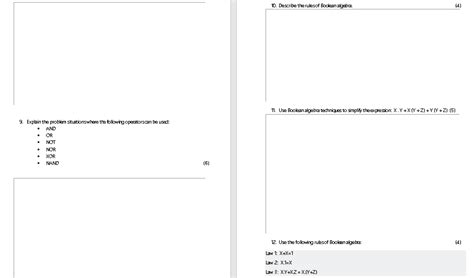 Solved 9 Explain The Problem Situtionswhere The Following Chegg Com