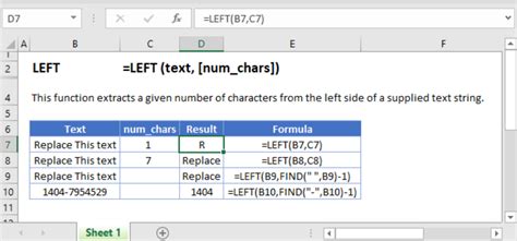 Apa Itu Fungsi Left Di Microsoft Excel Dan Cara Pakainya