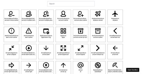 Mattermost Compass Icons Search Codesandbox