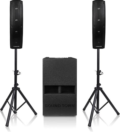 Sound Town Subwoofer And Line Array Column Speaker India Ubuy