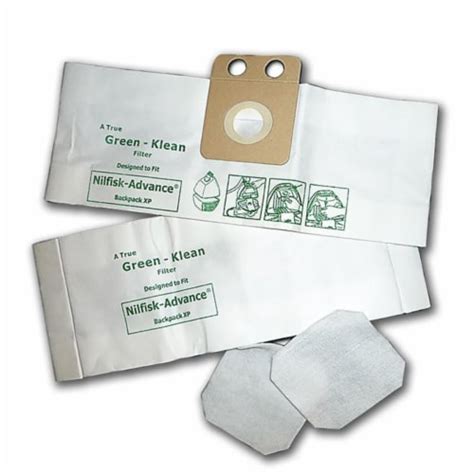 Green Klean Gk Adbacpak Nilfisk Advance Backuum And Xp Replacement Vacuum