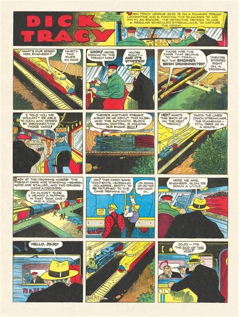 Dick Tracy Colorful Cases Of The 1930s The Comics Journal
