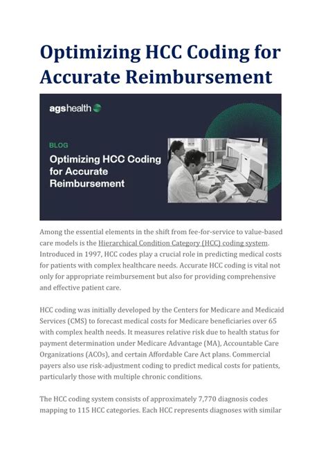 Ppt Optimizing Hcc Coding For Accurate Reimbursement Powerpoint