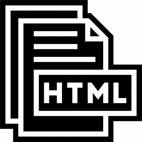 Html Fromat Type Archive File And Folder Icon Download On Iconfinder
