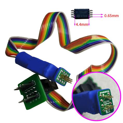 443mm Tssop8 Pogo Pin Adapter Chip Probe Spring Loaded Touch Holder Autoecupart